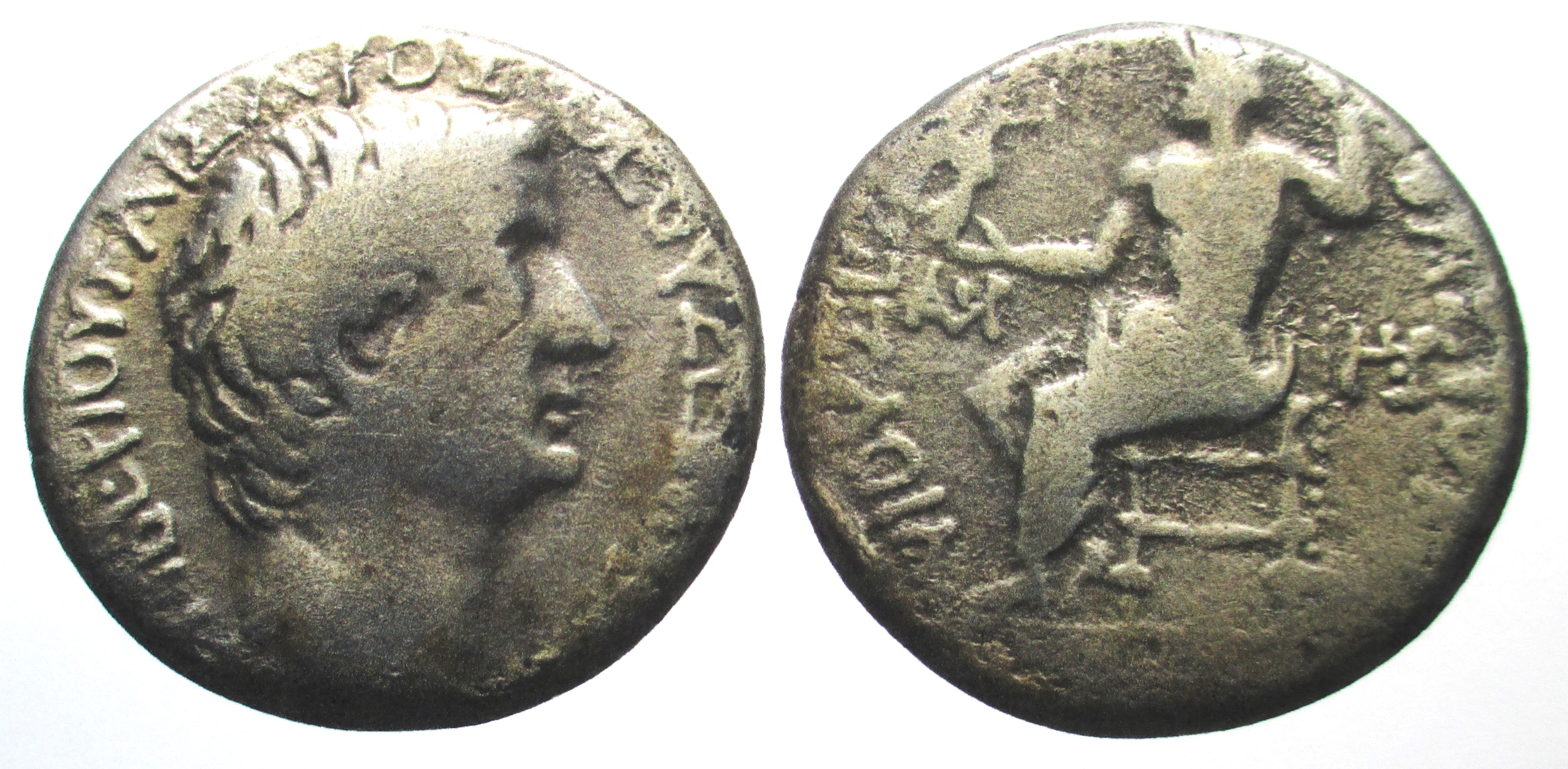 Silver tetradrachm of Tiberius – Centre for Coins, Culture and ...